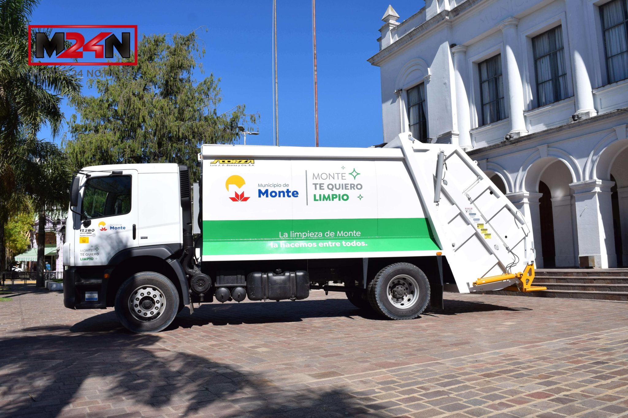 La Municipalidad compró Camión Compactador de Basura 0KM